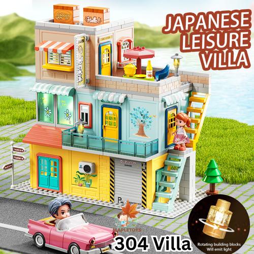 Jual Feelo Doll House Building Blocks compatible Duplo Feelo Genius ...