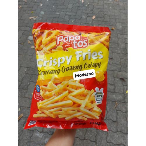 Jual Papatos Crispy French Fries 1 Kg - Jakarta Barat - Modernomoderno ...