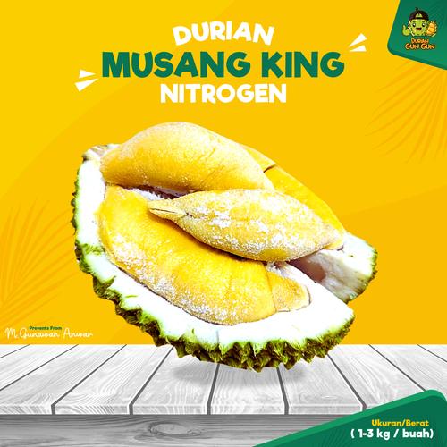 Jual Durian Musang King Nitrogen Malaysia Duren 1 Buah Utuh Harga/ KG - MK 2,5KG - Kab ...