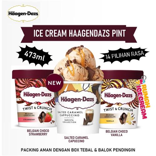 Promo Varian ice cream Haagen Dazs 473ml - bc strawberry - Jakarta ...