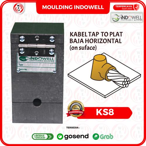 Jual Moulding Indowell KS8 Kabel Tap To Plat Baja Horizontal - INDOWELL ...