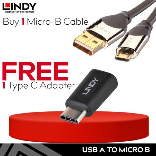 Jual Kabel Android LINDY Micro-B 480Mb USB 2.0 Sync Data & Charging ...