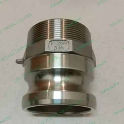 Jual CAMLOCK 4" INCH TYPE F 400 STAINLESS 316 - Jakarta Barat - SOLUSI ...