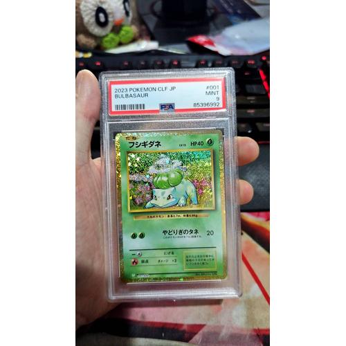 Jual Pokemon Bulbasaur Classic CLF Japanese Holo #001 PSA 9 Mint ...