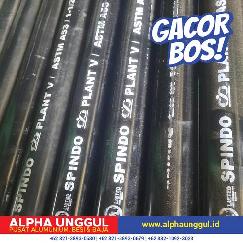 Jual Pipa Besi Welded SCH 40 - Pipa Hitam- Carbon Steel - 1 1/2 Inch ...