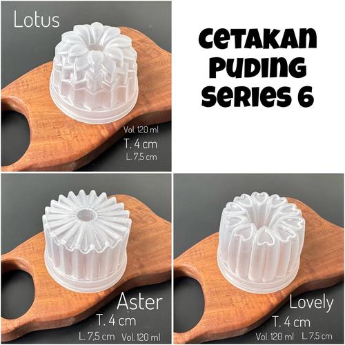 Jual CETAKAN PUDING SERIES 6 - MIX MOTIF ISI 6 PCS - Jakarta Utara ...
