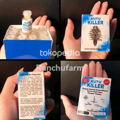 Jual Kutu Killer Ikan Obat Kutu Pada Ikan Hias Koi Koki Sangat Ampuh ...