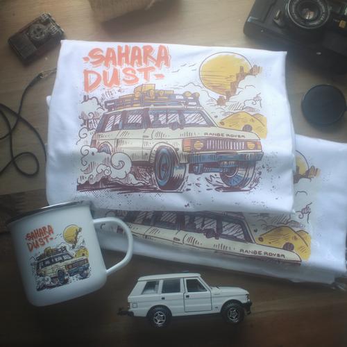 Jual Sahara Dust Gelas besi Range Rover Classic maqned daily mug - Kota ...