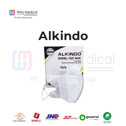 Jual Masker Duckbill - Alkindo- Tipe Duckbill, 4Ply, Isi 50's, Masker ...