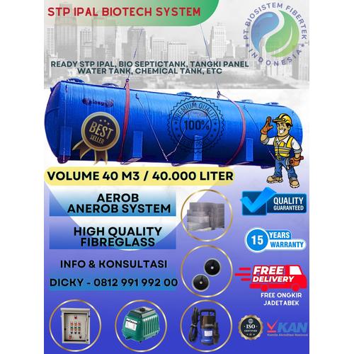 Jual Septic Tank Biotech, STP Biotech 40000 Liter ( 40 M3 ), Biotech ...