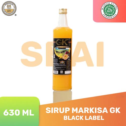 Jual Sirup Markisa Asli GK Black Label 630 ml x 1 - Jakarta Barat ...