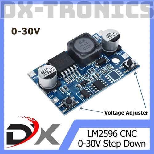 Jual Module CNC Stepdown 3A Digital Stepdown LM2596 Step Down 0-30V DC ...