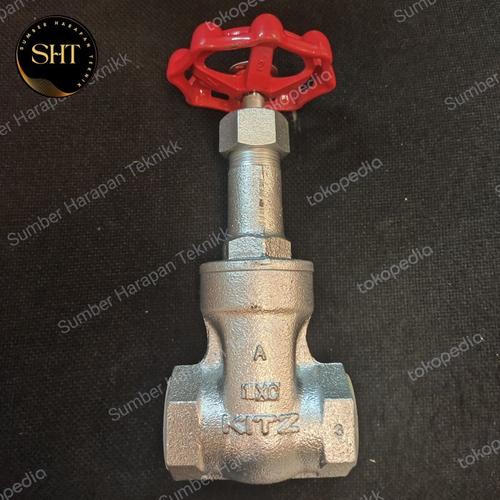 Jual Gate Valve Kitz Steam FCMB Drat 1-1/4"Inch / DN32 JIS 10K / 10Bar ...