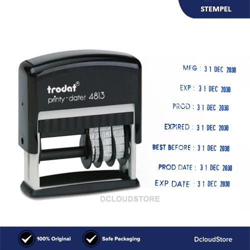 Jual Stempel Tanggal Produksi Expired Date Kadaluarsa Plastik Kemasan ...