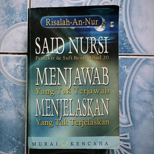 Jual Original Risalah An Nur Said Nursi Menjawab Yang Tak Terjawab ...