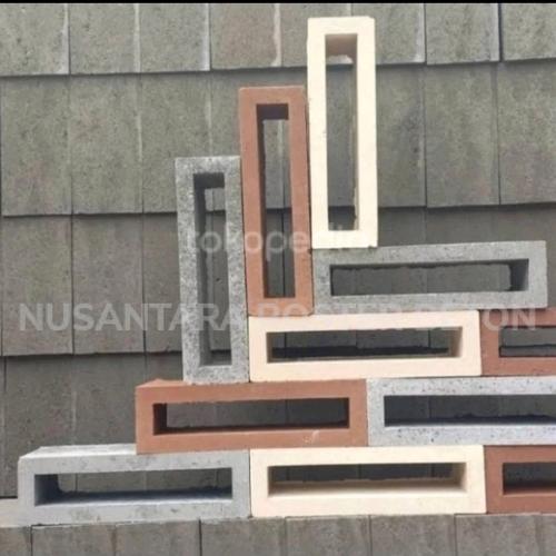 Jual roster beton persegi panjang 28x8x10/minimalis,Lubang angin modern ...
