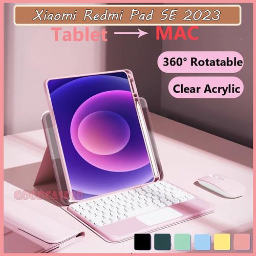 Jual Xiaomi Redmi Pad SE 11 2023 Smart Case Keyboard Bluetooth Touchpad ...
