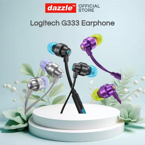 Promo LOGITECH G333 Earphone Headset Gaming Type C & 3.5mm In Ear ...
