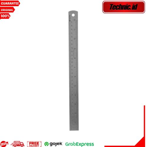 Jual Tactix Penggaris Besi 30 Cm Satuan Pengukuran Dalam Cm Dan Inci ...