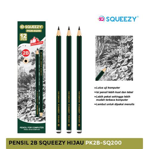 Jual Pensil 2B isi 12 / Pensil Kayu 2B / Pensil Komputer 2B PK-RB01 ...