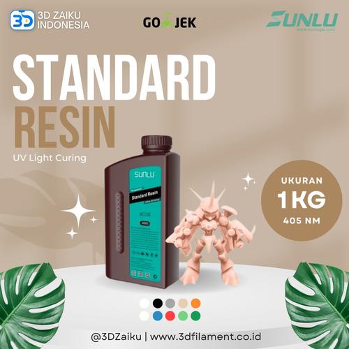 Jual SUNLU Standard Resin 1 KG 405 nm UV Light Curing LCD DLP 3D ...