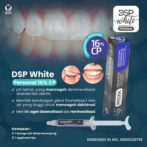 Promo DSP WHITE PERSONAL WHITENING BLEACHING 16% / OPALESCENCE ...