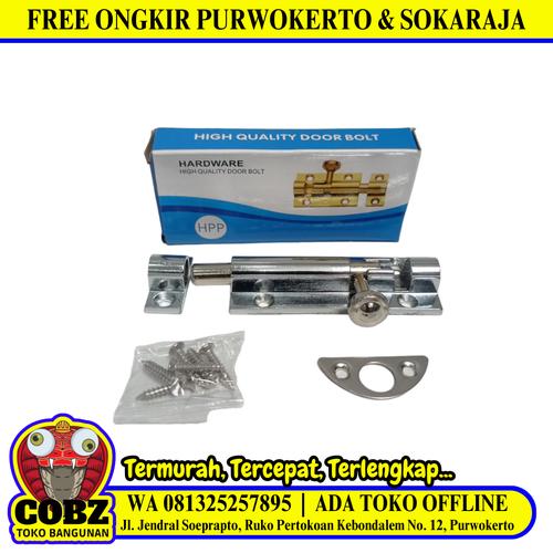 Jual 3 IN / HPP Grendel Kunci Slot Pintu Jendela Stainless - Kab ...