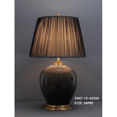 Jual Lampu Meja Kamar Keramik Unik / Chick Black Table Lamp EB Dining ...