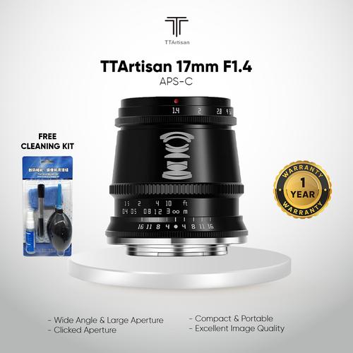 Promo Ttartisan 17mm F1 4 Aps C Lens Camera Leica L Cicil 0 3x