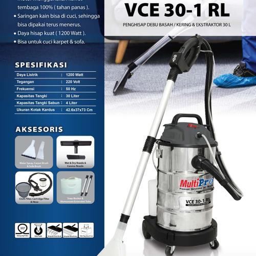 Jual MULTIPRO VACUUM EXTRACTOR VCE 30-1 RL - Jakarta Pusat - Technic Station | Tokopedia