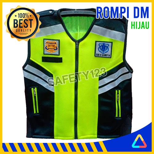 Jual Rompi Security Double Mesh Tebal Kualitas Bagus Vest Sekuriti ...