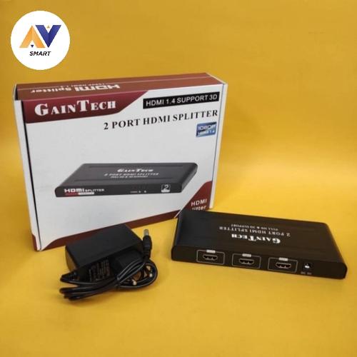Jual GAINTECH HDMI SPLITTER 2 PORT / 4 PORT / 8 PORT - 2 PORT - Jakarta ...