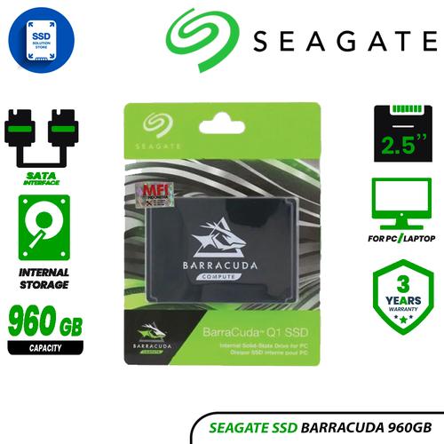 Promo SSD Barracuda Seagate 960GB 3D NAND 2.5" SATA 7mm - Garansi ...