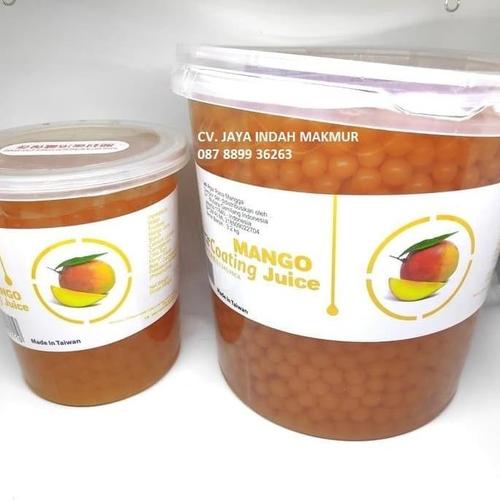 Jual ASLI Popping Bobba Poping Boba Coating Juice Mango Leci Strawberry ...