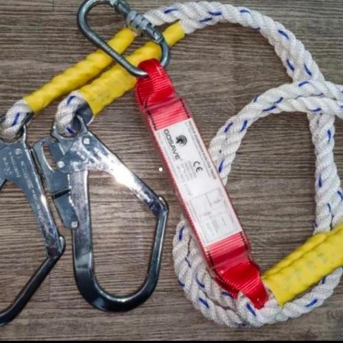 Jual Lanyard Absorber Pro (Double Big Hook+Absorber+Carabiner) Gosave ...