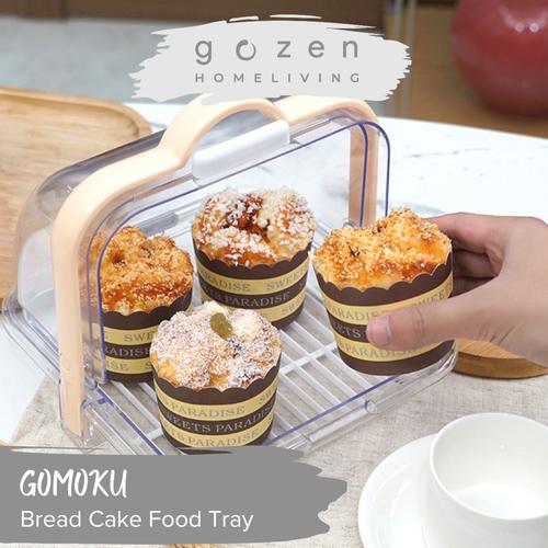 Jual |GOZEN| GOMOKU Penyimpanan Kue Estetika Bread Storage Roti Estetis ...