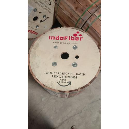 Jual INDOFIBER Kabel Mini ADSS 12 Core span 100 G652D 2000meter ...
