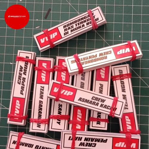 Jual STIKER BANNER VVIP BASURI - Kab. Kuningan - Gerage sticker | Tokopedia