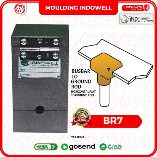 Jual Moulding Indowell BR7 Busbar To Grounding Rod Horizontal Flat To ...
