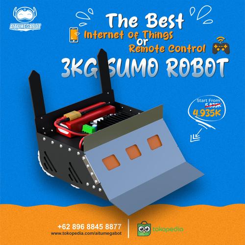 Jual Robot Sumo 3Kg Aitumega - Pembelian, Aplikasi IoT - Kab. Sleman ...