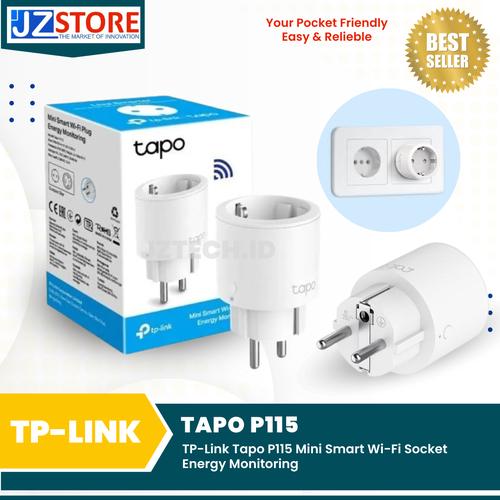 Jual TP-Link Tapo P115 Mini Smart Wi-Fi Socket Energy Monitoring - Kota ...