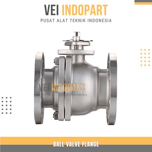 Jual 3" Stop Kran Ball Valve WCB Type Flange ANSI 150 Size 3 Inch ...
