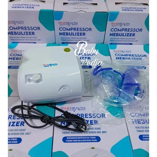 Jual ONEHEALTH COMPRESSOR NEBULIZER ALAT TERAPI UAP PERNAPASAN ...
