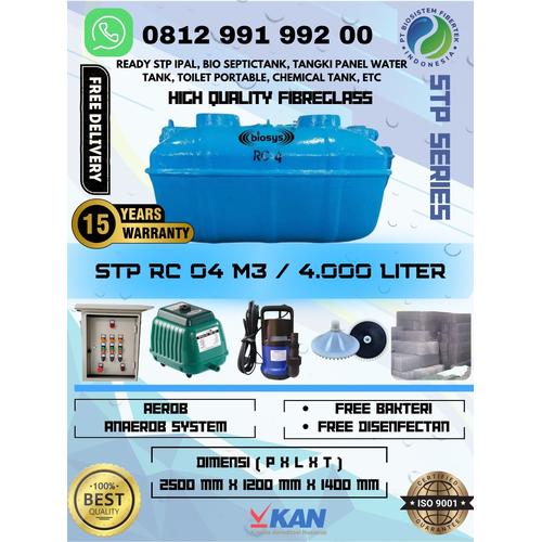 Jual STP Biotech Tipe RC 4000 Liter ( 4 M3 ), Septic Tank Biotech ...