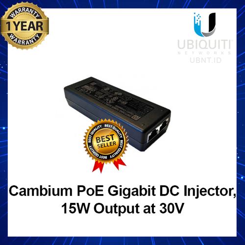Jual Cambium PoE Gigabit DC Injector, 15W Output at 30V - Jakarta Barat ...