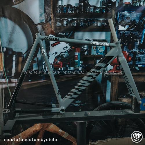 Jual Frame Sepeda Fixie Handmade Model Manila animal - Kab. Kediri ...