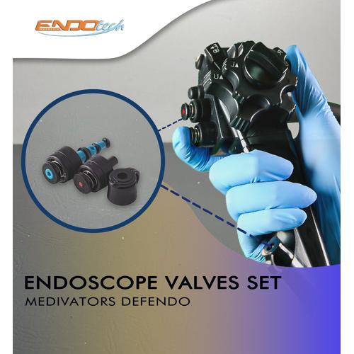 Jual Medivators Defendo Endoscope Biopsy Valve Set / Suction Valve ...