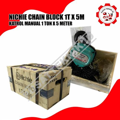 Jual KATROL CHAIN BLOCK HSC NICHIE 1 TON X 5 METER - Kota Semarang ...