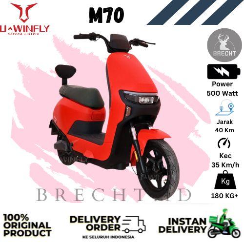 Promo Sepeda Listrik UWINFLY M70 500 Watt Electric E Bike M 70 Smart ...