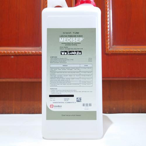 Jual Medisep 1 Liter Disinfektan pembasmi kuman kandang hewan ternak aman - Kota Medan - HOKI ...